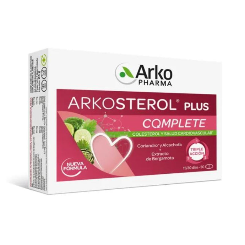 Arkosterol Plus Complete 30 Comprimidos – Bairro da Saúde