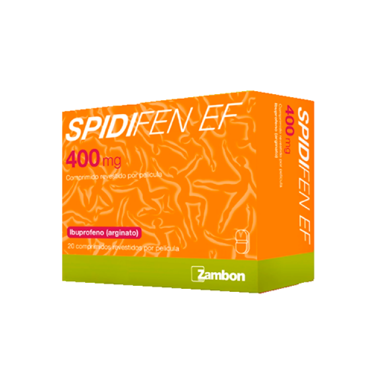 Spidifen EF 400 Mg 20 Comprimidos Revestidos – Bairro da Saúde