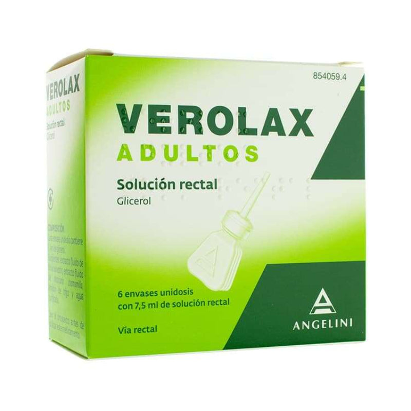 Verolax Adulto 6750mg 6 Microclisteres – Bairro da Saúde